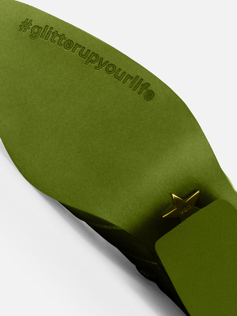 CARINA CALDEIRA X ESC Cowboy Leather Boots - Light Green – ESC Store